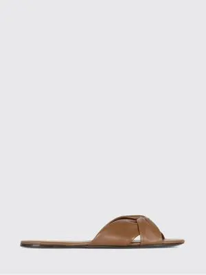 Saint Laurent Heeled Sandal - Brown