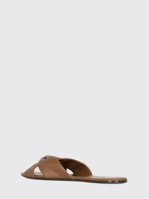 Saint Laurent Heeled Sandal - Brown
