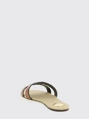 Saint Laurent Heeled Sandal - Brown