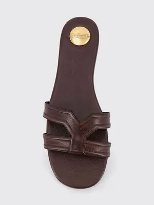Saint Laurent Heeled Sandals - Brown