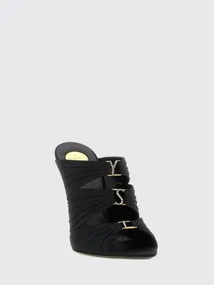 Saint Laurent Draped Heeled Sandals