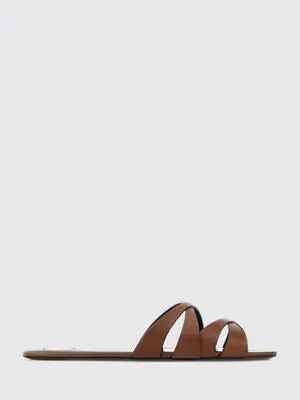 Saint Laurent Heeled Sandal - Brown