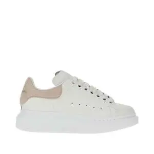 Alexander McQueen Leather Oversize Sneakers - White