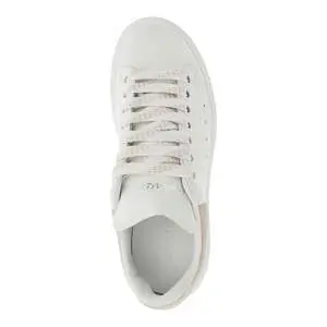 Alexander McQueen Leather Oversize Sneakers - White