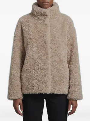 Herno Faux Fur Short Coat - Multicolor