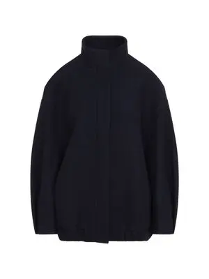 Dries Van Noten Wool Blend Bomber Jacket - Multicolor