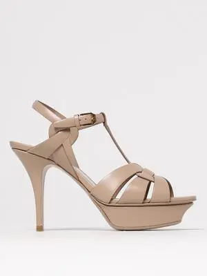 Saint Laurent Heeled Strappy Sandals With Platform