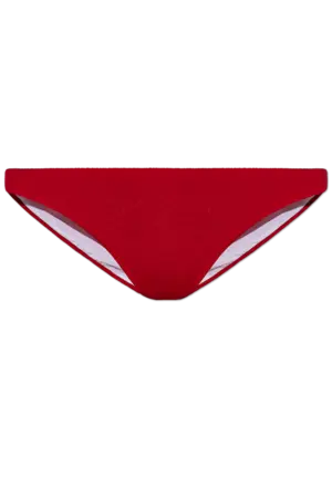 Dsquared2 Textured Hipster Bikini Bottom - Red