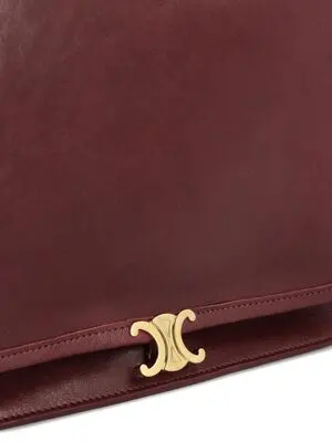 Celine Triomphe Leather Shoulder Bag - Multicolor