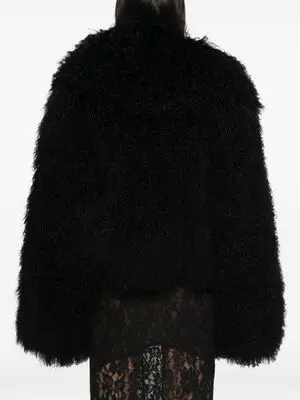 Attico Shearling Jacket - Multicolor