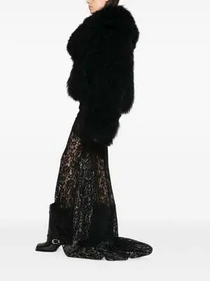 Attico Shearling Jacket - Multicolor