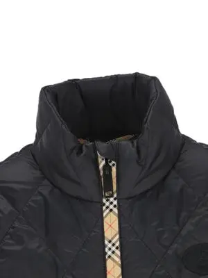 Burberry Quilted Down Vest - Multicolor