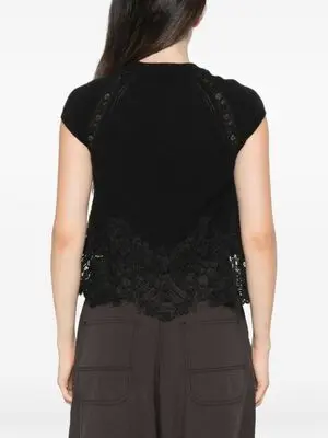 ERMANO SCERVINO Ermanno Scervino Cashmere Lace Top