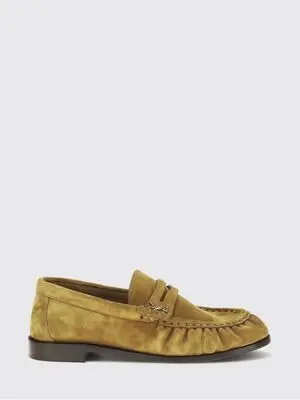 Saint Laurent Calf Leather Loafer - Brown
