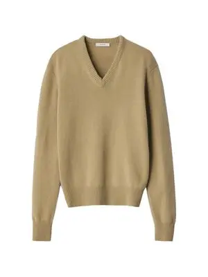 LEMAIRE Cashmere V-neck Sweater - Multicolor