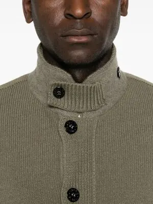 Stone Island Wool Cardigan - Multicolor
