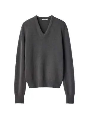 LEMAIRE Cashmere V-neck Sweater - Multicolor