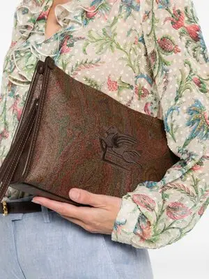 Etro Paisley Print Pouch - Multicolor