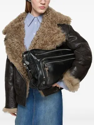 Acne Studios Camero Camera Leather Shoulder Bag