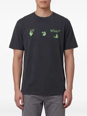 Off-White Bacco Arrow Skate Cotton T-shirt - Multicolor