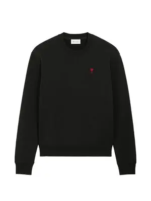AMI Paris De Coeur Cotton Sweatshirt - Multicolor