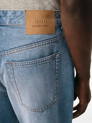 AMI Paris Large Fit Denim Jeans