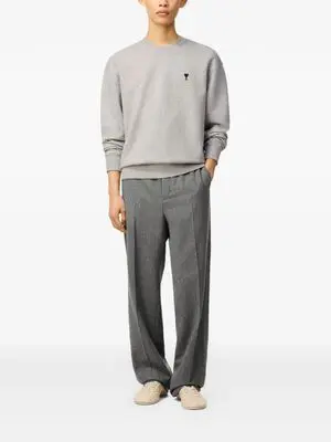 AMI Paris De Coeur Cotton Sweatshirt - Multicolor