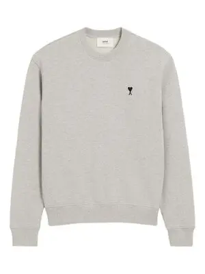 AMI Paris De Coeur Cotton Sweatshirt - Multicolor