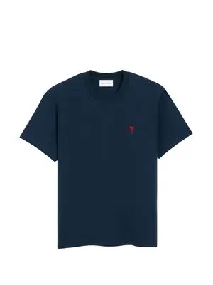 AMI Paris De Coeur Cotton T-shirt - Multicolor