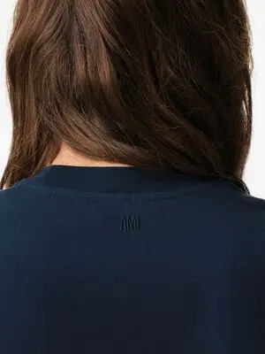 AMI Paris De Coeur Cotton T-shirt - Multicolor