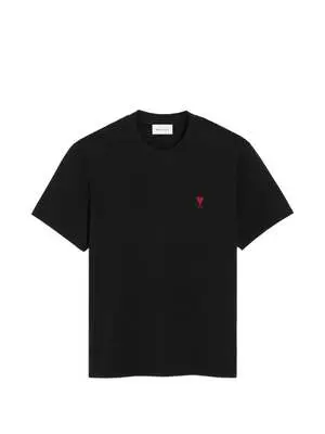 AMI Paris De Coeur Cotton T-shirt - Multicolor