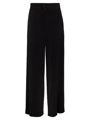 Brunello Cucinelli Wide-leg Corduroy Trousers - Black