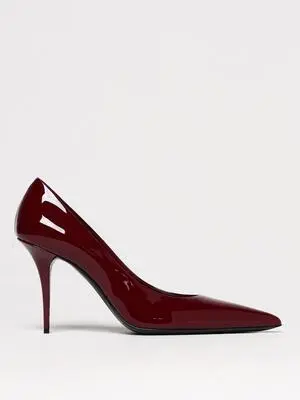Saint Laurent Pointed-toe Stiletto Pumps - Red