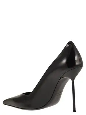 Paris Texas Lidia Pump 105 Patent Leather Stiletto Pumps - Black