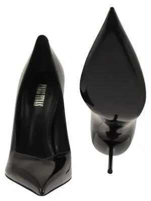 Paris Texas Lidia Pump 105 Patent Leather Stiletto Pumps - Black
