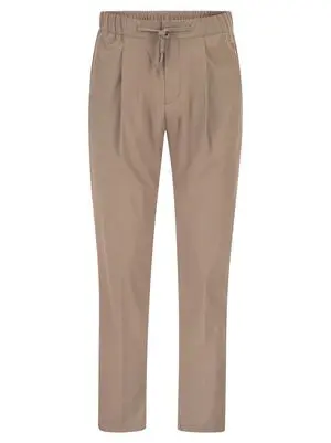 Herno Stretch Nylon Trousers - Cream