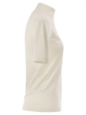Brunello Cucinelli Cashmere And Silk High-neck Sweater