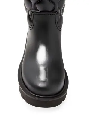 Moncler Kickstream Quilted Knee High Boots