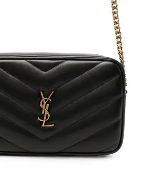 Saint Laurent Loulou Quilted Leather Camera Bag