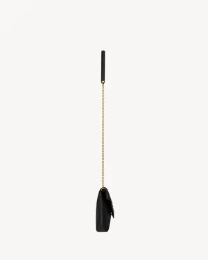 Saint Laurent Cassandre Small Chain Pouch In Lambskin