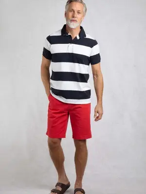 WEIRD FISH Ronald Short Sleeve Polo Shirt