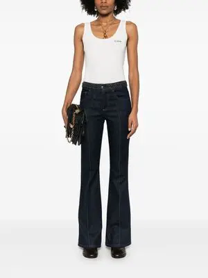 Chloé Logo Cotton Top