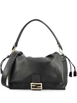 Fendi Baguette Large Leather Shoulder Bag - Multicolor