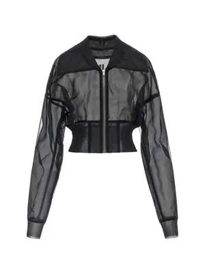 Rick Owens Nylon Bomber Jacket - Multicolor