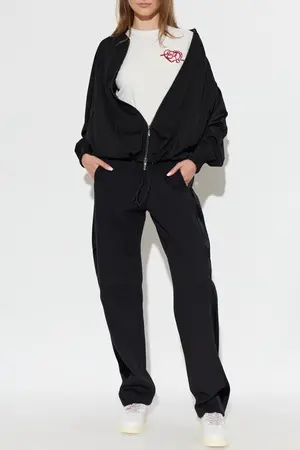 Emporio Armani Loose-fit Zip-up Sweatshirt