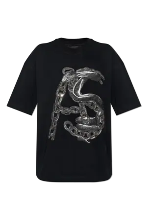 ALLSAINTS Linx Etta Graphic T-shirt - Black