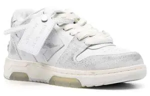 Off-White Out Of Office Low-top Sneakers - Grey/white
