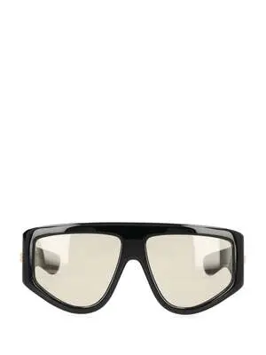 Bottega Veneta Classic Mask Sunglasses - Black