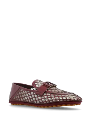 Fendi Leather Loafers