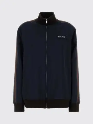 Miu Miu Zip-up Track Jacket - Blue